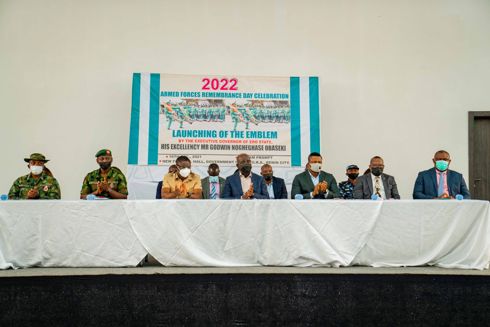 Obaseki Hails Military, Launches 2022 Armed Forces Remembrance Day Emblem | Obaland Magazine